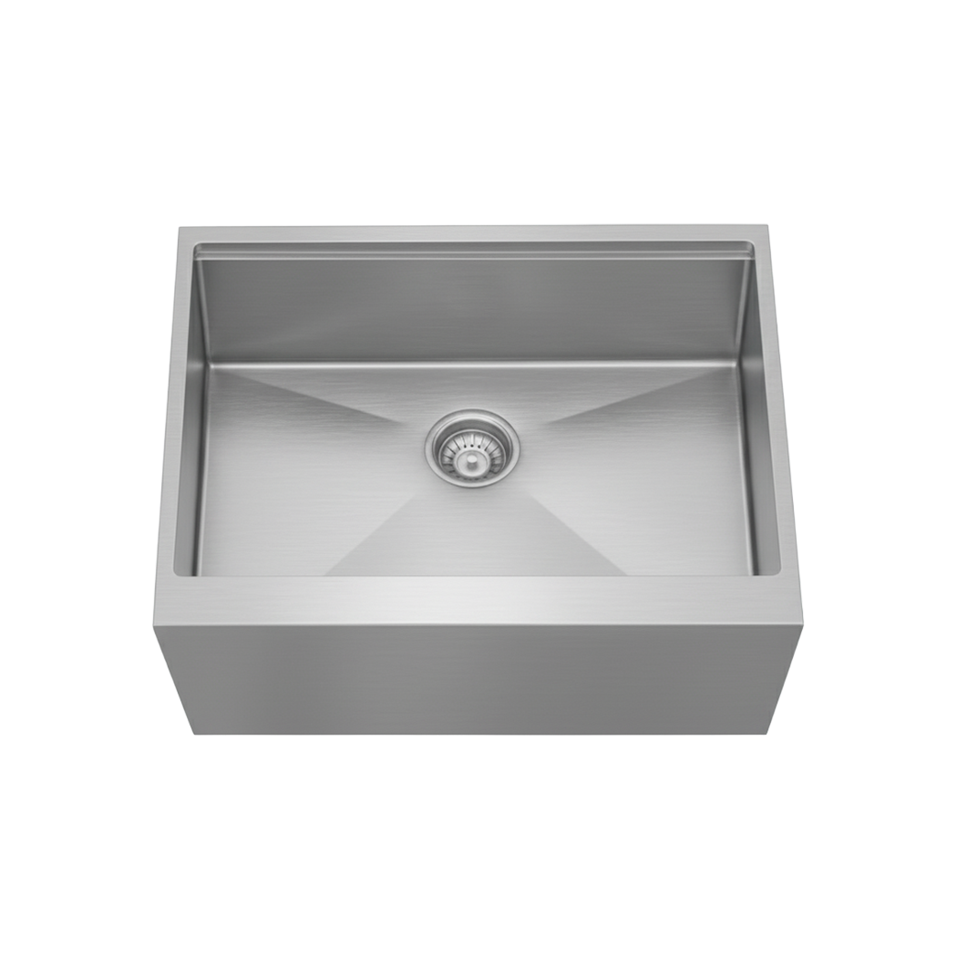 24″ Modern Stainless Steel Kitchen Apron Sink – FORM+ Design Ltd.